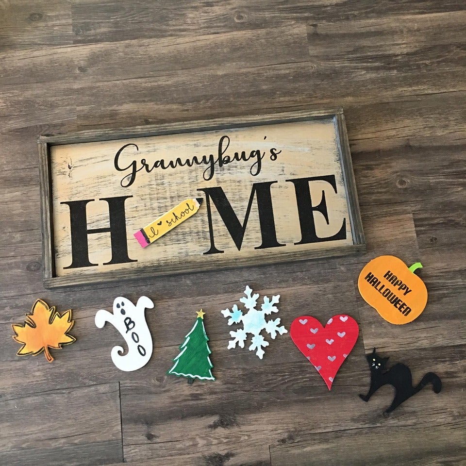 interchangeable sign boards